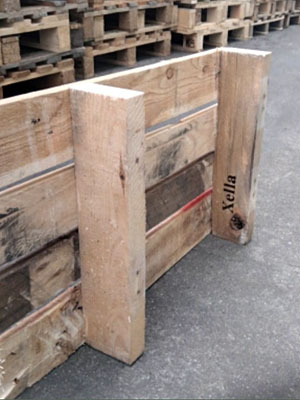 Halve en display pallets - APS PALLETHANDEL BV ROTTERDAM